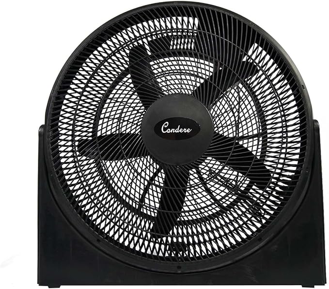 Condere 20" Oscillating Desk Fan FS50-Z88 – 3 Speed Electric Table Fan ...