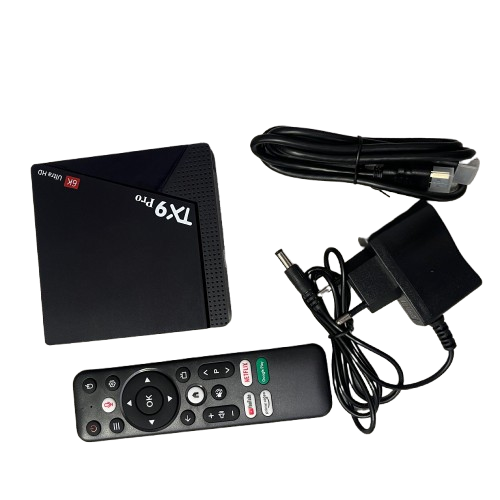 TX9 Pro Android TV Box – 6K Ultra HD Streaming Media Player (Android 1 ...
