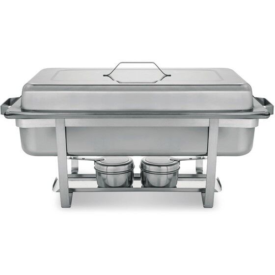 Condere CK-02 10L Double Pan Chafing Dish – Stainless Steel, Rectangul ...